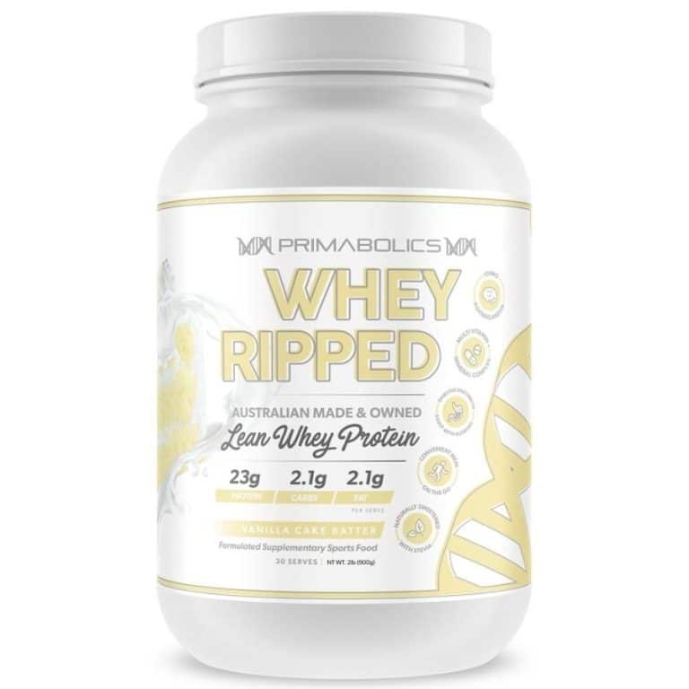 Primabolics Whey Ripped Protein - Grass Fed Whey - Me Muscle Nutrition