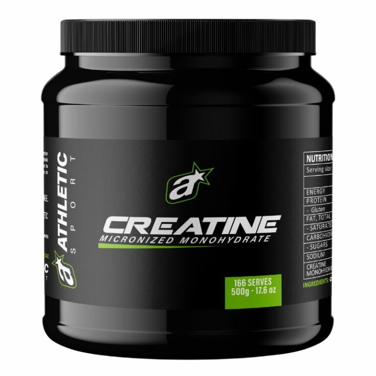 Athletic Sport Creatine Monohydrate 500g - Me Muscle Nutrition