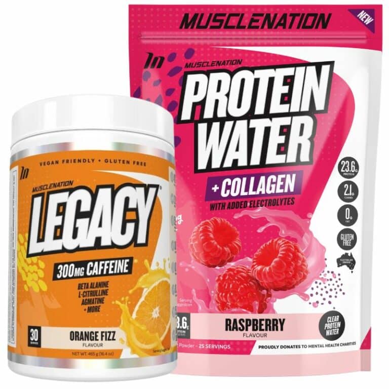 Protein Water + Legacy Stack Muscle Nation - Me Muscle Nutrition