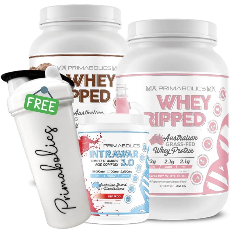 Primabolics Whey-Ripped & Intrawar 3.0 Bundle - Me Muscle Nutrition