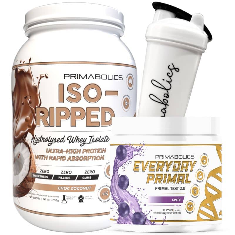 Primabolics Iso-Ripped V2 + Everyday Primal Bundle - Me Muscle Nutrition